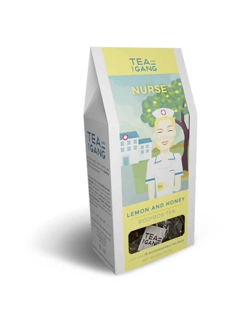 The Nurse – Lemon and Honey Rooibos Teabags – Tea and the gang