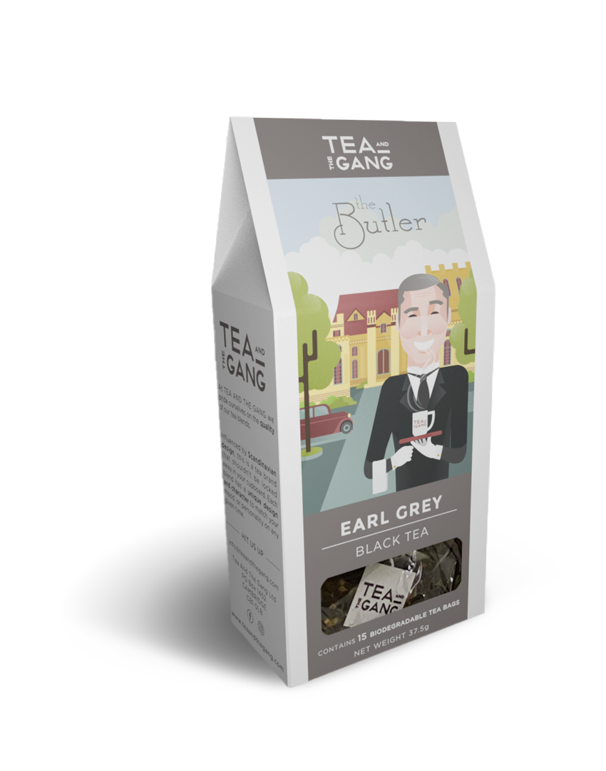 The Butler – Earl Grey Black Teabags – Tea and the gang